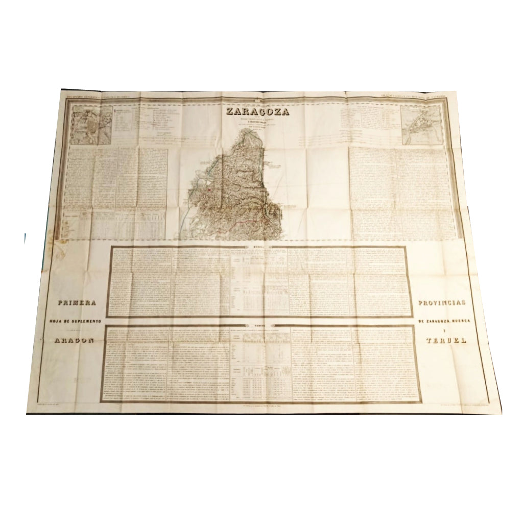 ATLAS DE ESPAÑA Y SUS POSESIONES DE ULTRAMAR: PRIMERA HOJA DE SUPLEMEN ...